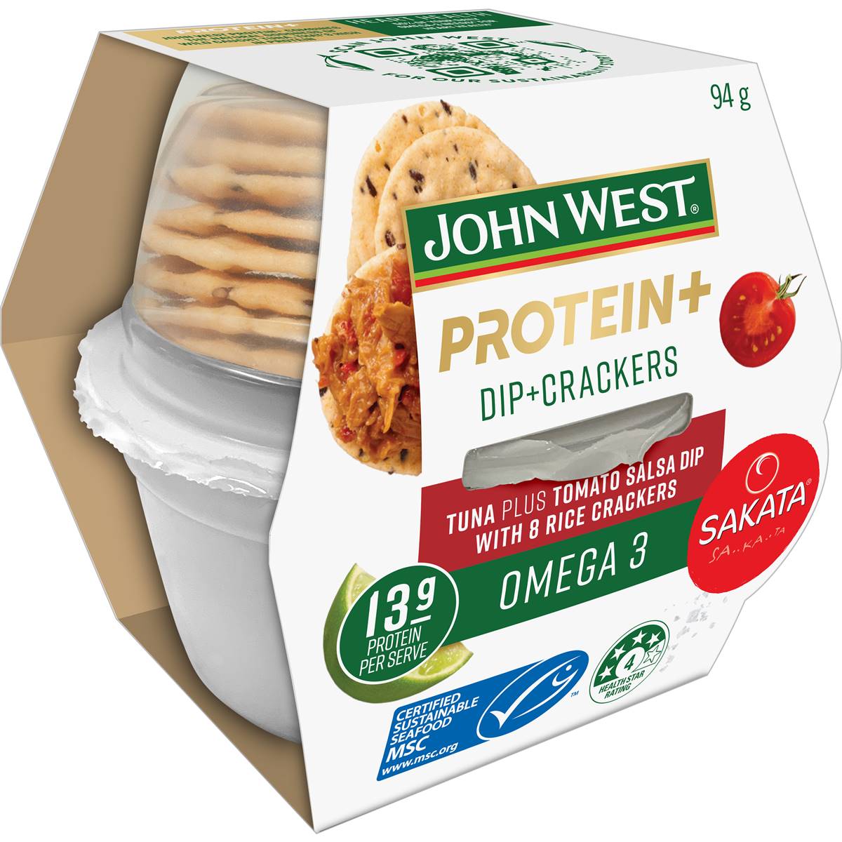 Calories in John West Protein + Omega-3 Tuna calcount