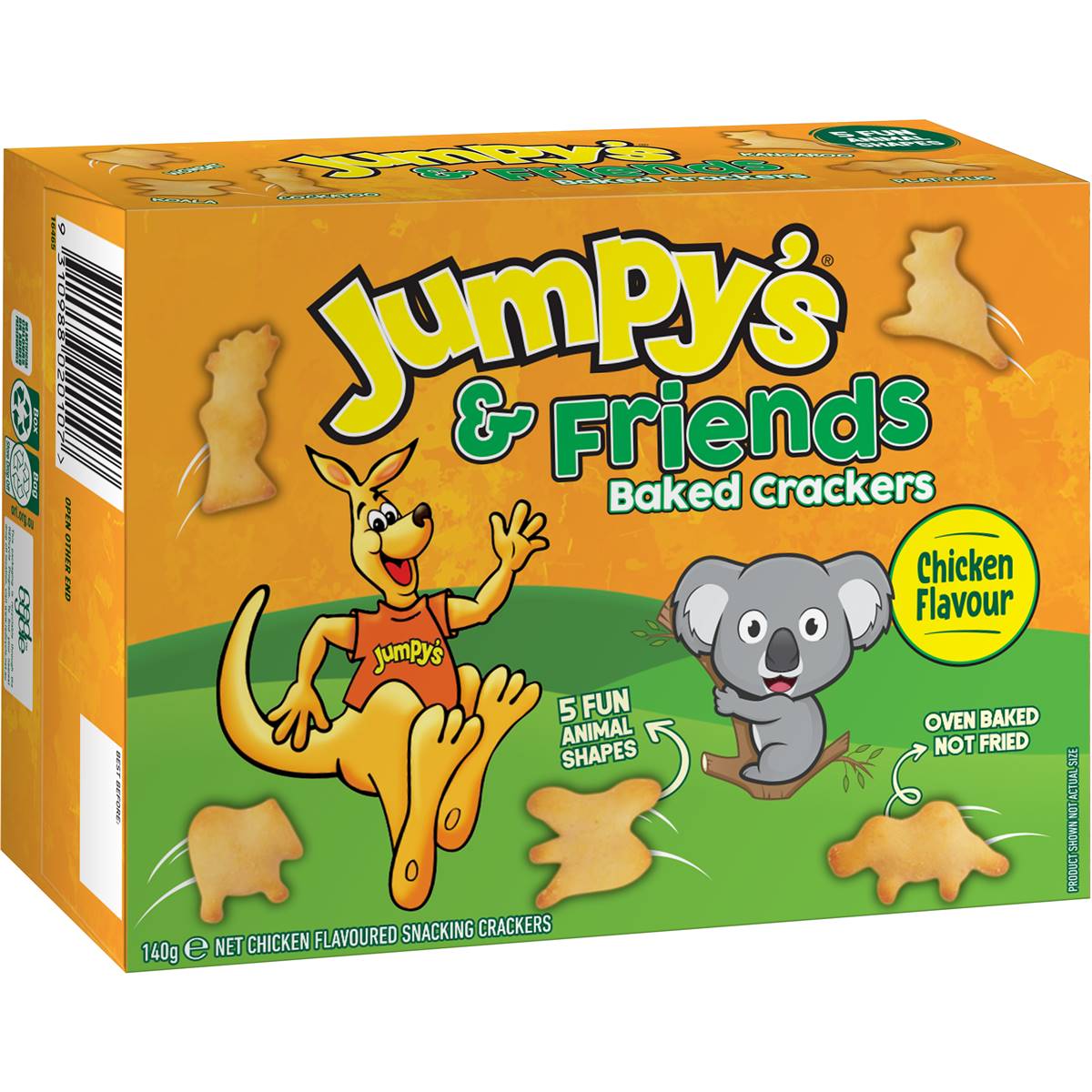 Calories in Jumpys Jumpy's Original Calorie Counter Australia
