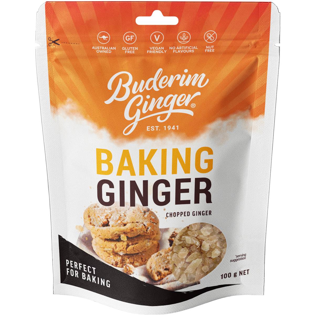 Calories in Buderim Ginger Glace calcount