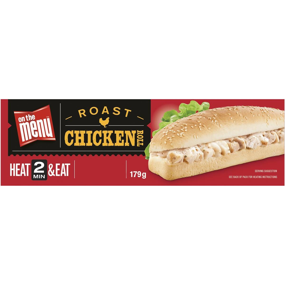 Calories in On The Menu Roast Chicken Rolls calcount