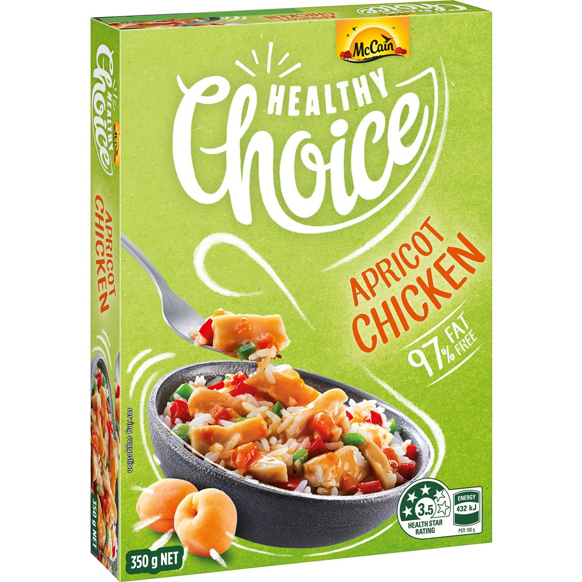 Calories in McCain Healthy Choice Lemon Chicken