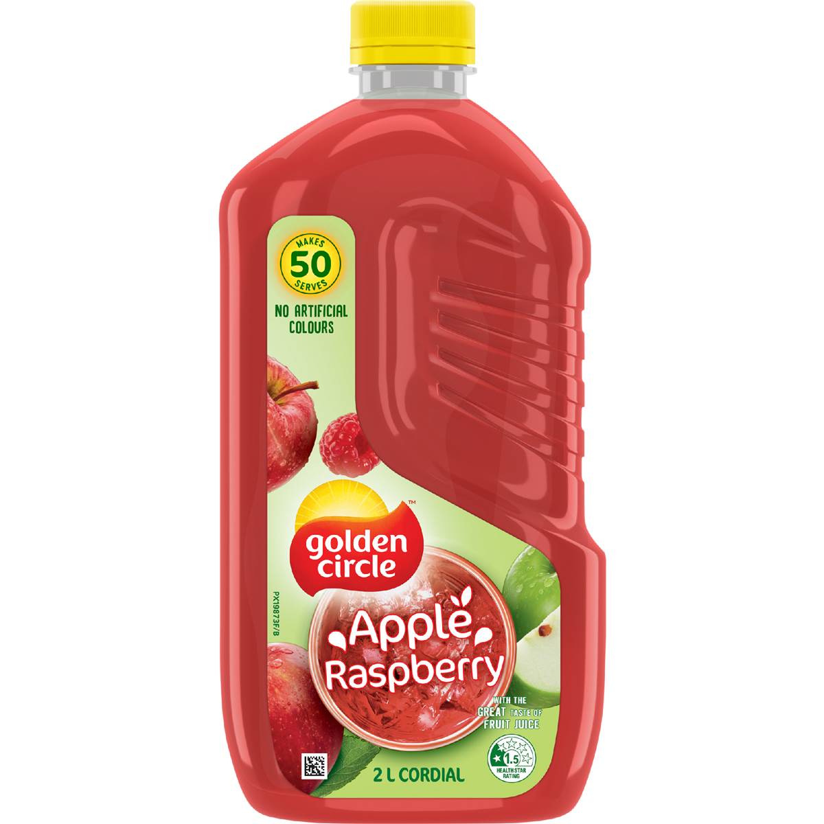 Calories in Golden Circle Apple & Raspberry Cordial calcount