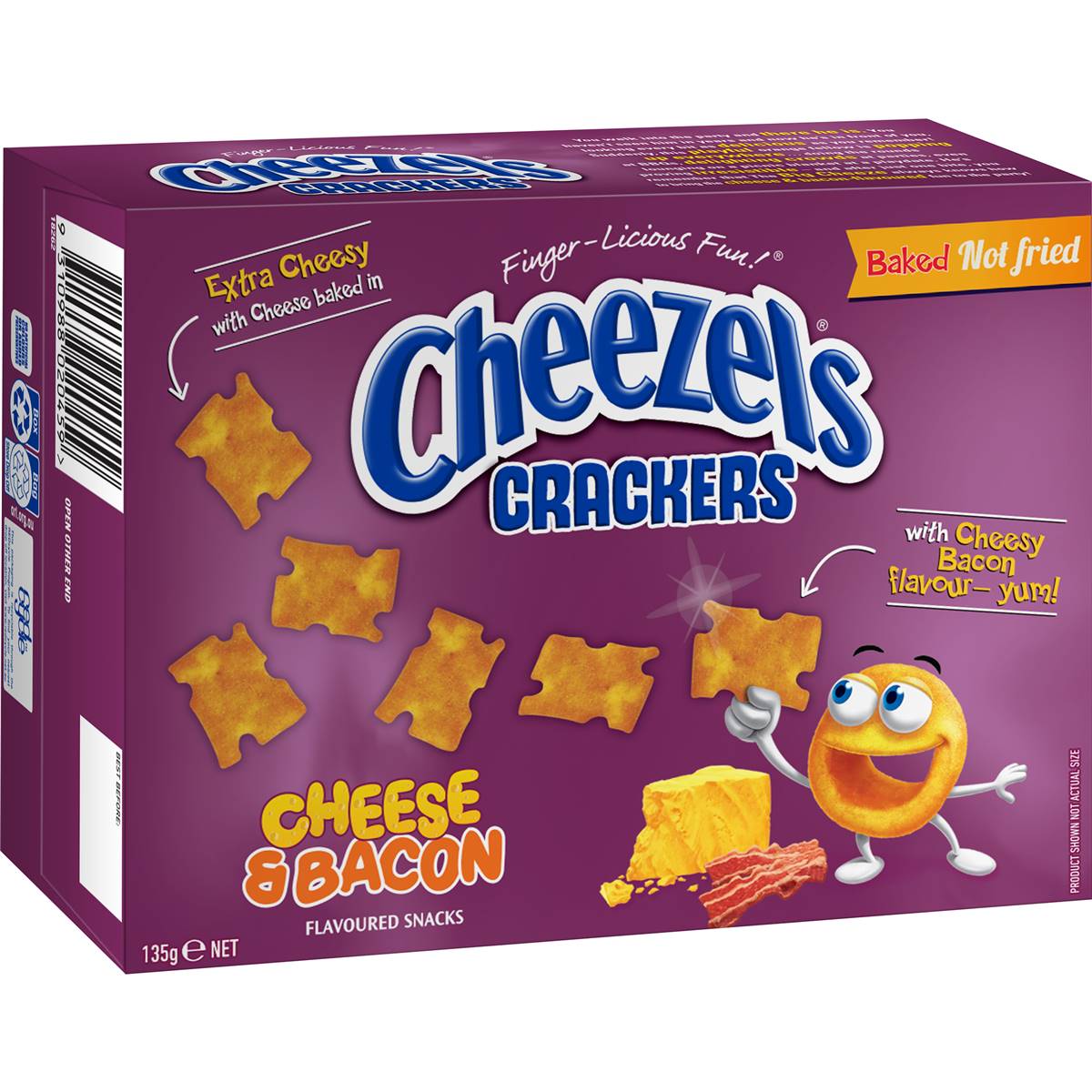 Calories in Cheezels Multipack 6pk calcount