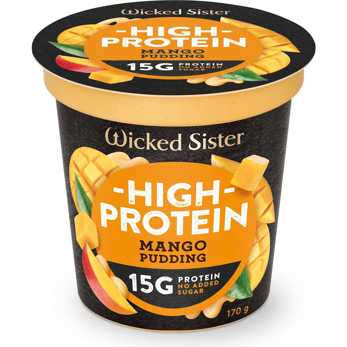 Calories in Wicked Sister High Protein Chocolate Pudding calcount
