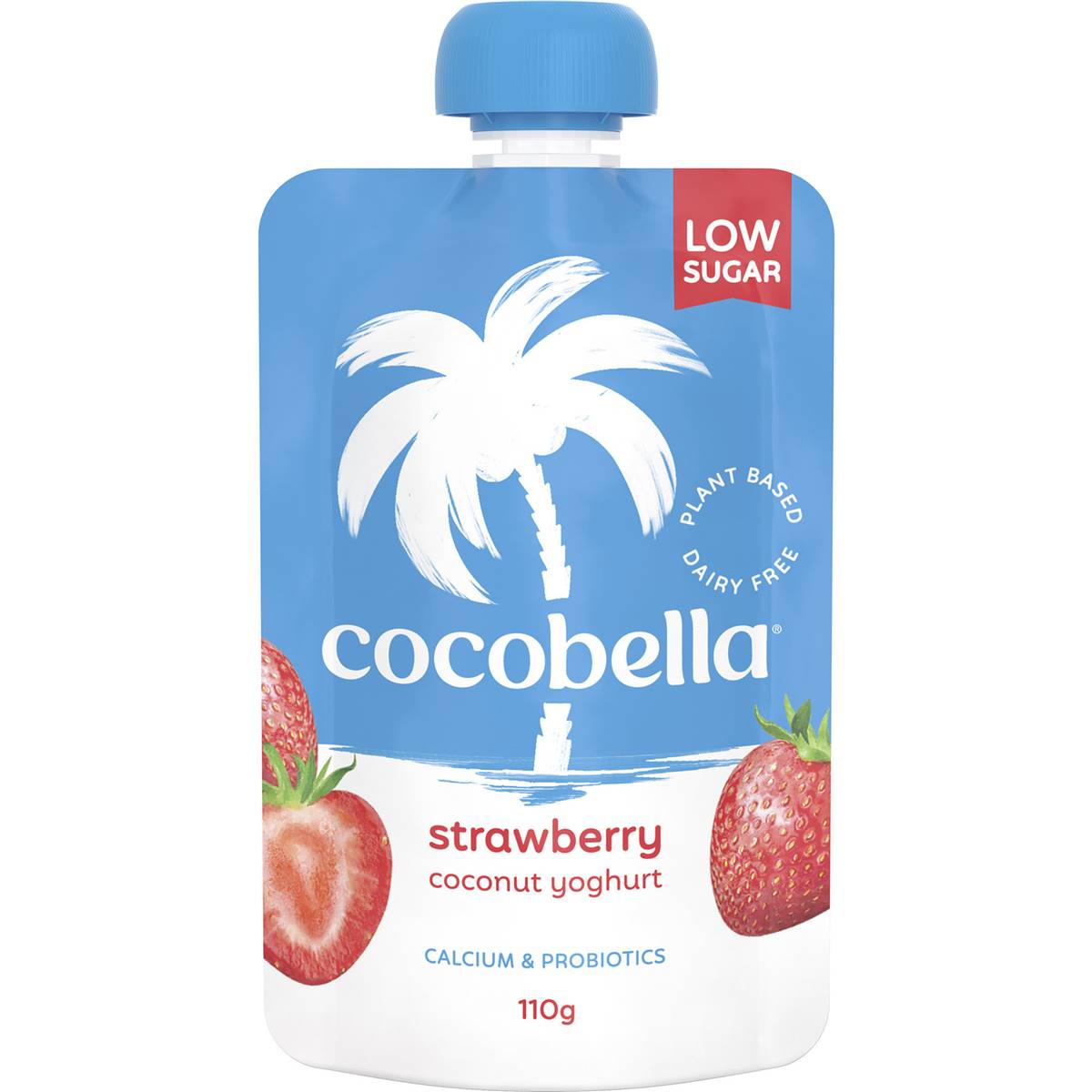 Calories in Cocobella Active Strawberry Coconut Yoghurt Pouch calcount Calories in Cocobella Active Strawberry Coconut Yoghurt Pouch calcount