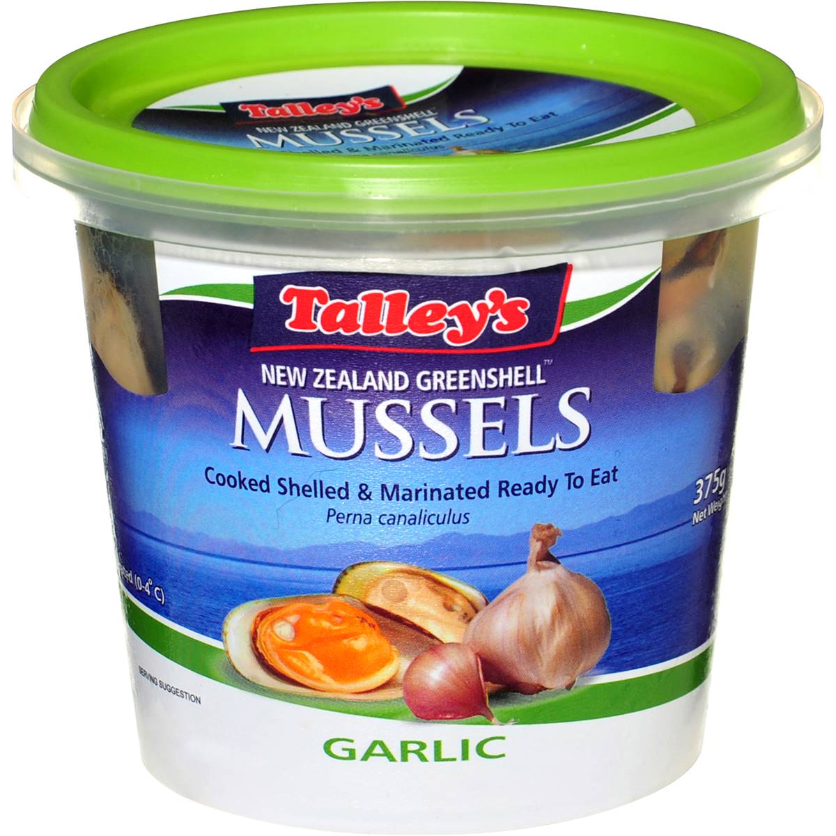 Calories in Talley's Chilled Mussels Marinated Garlic calcount