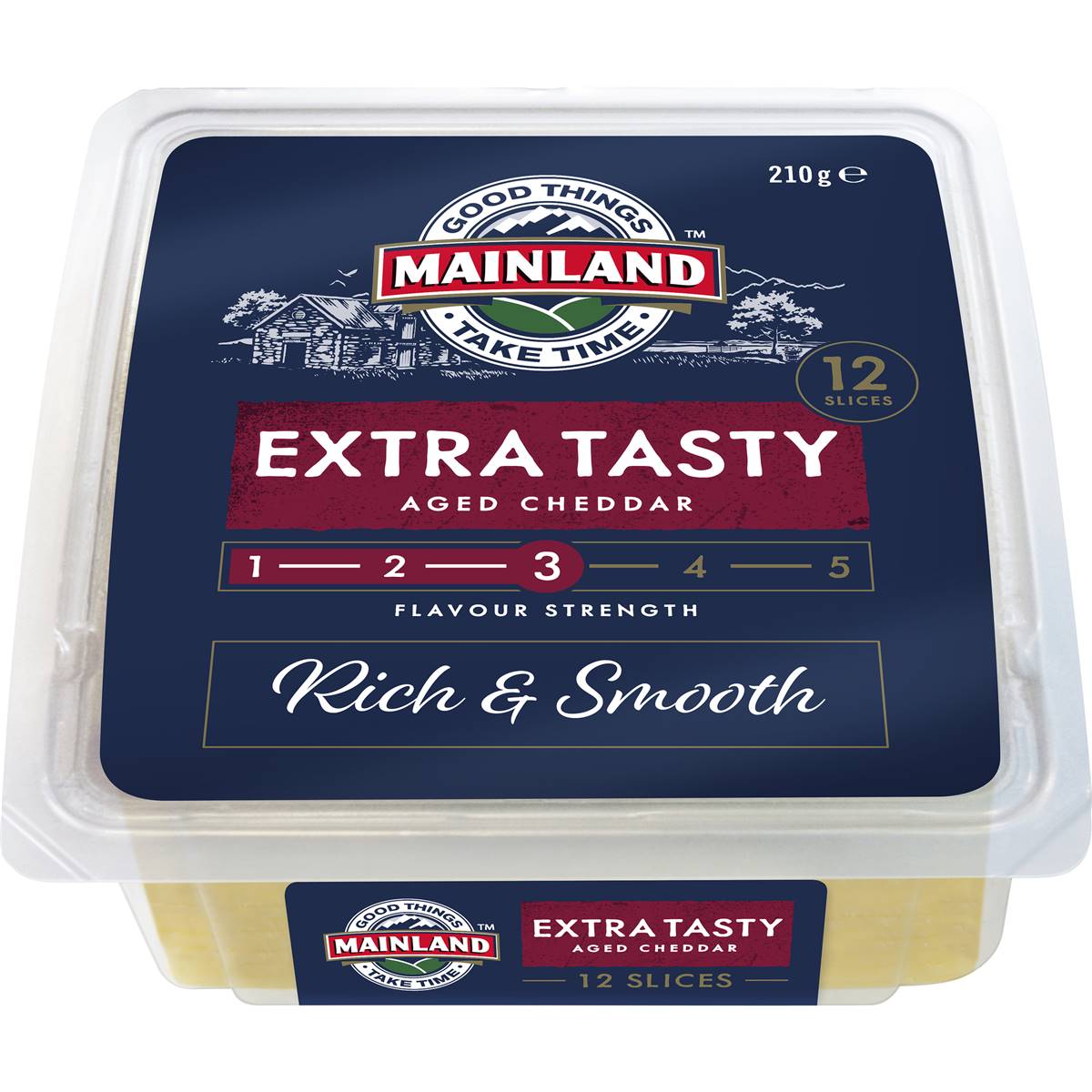 Calories in Mainland Extra Tasty Slices calcount