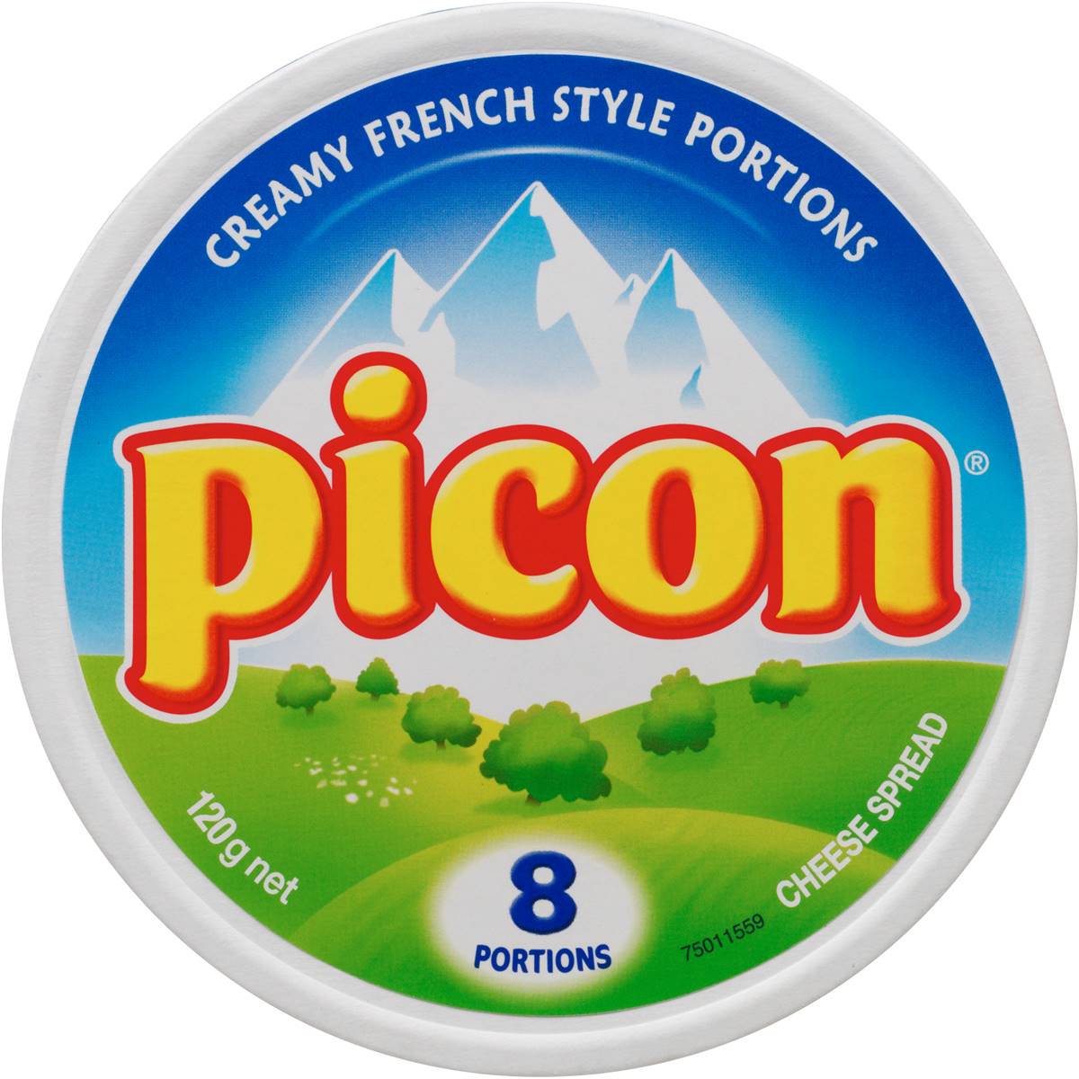 Calories in Picon Cheese Portions calcount