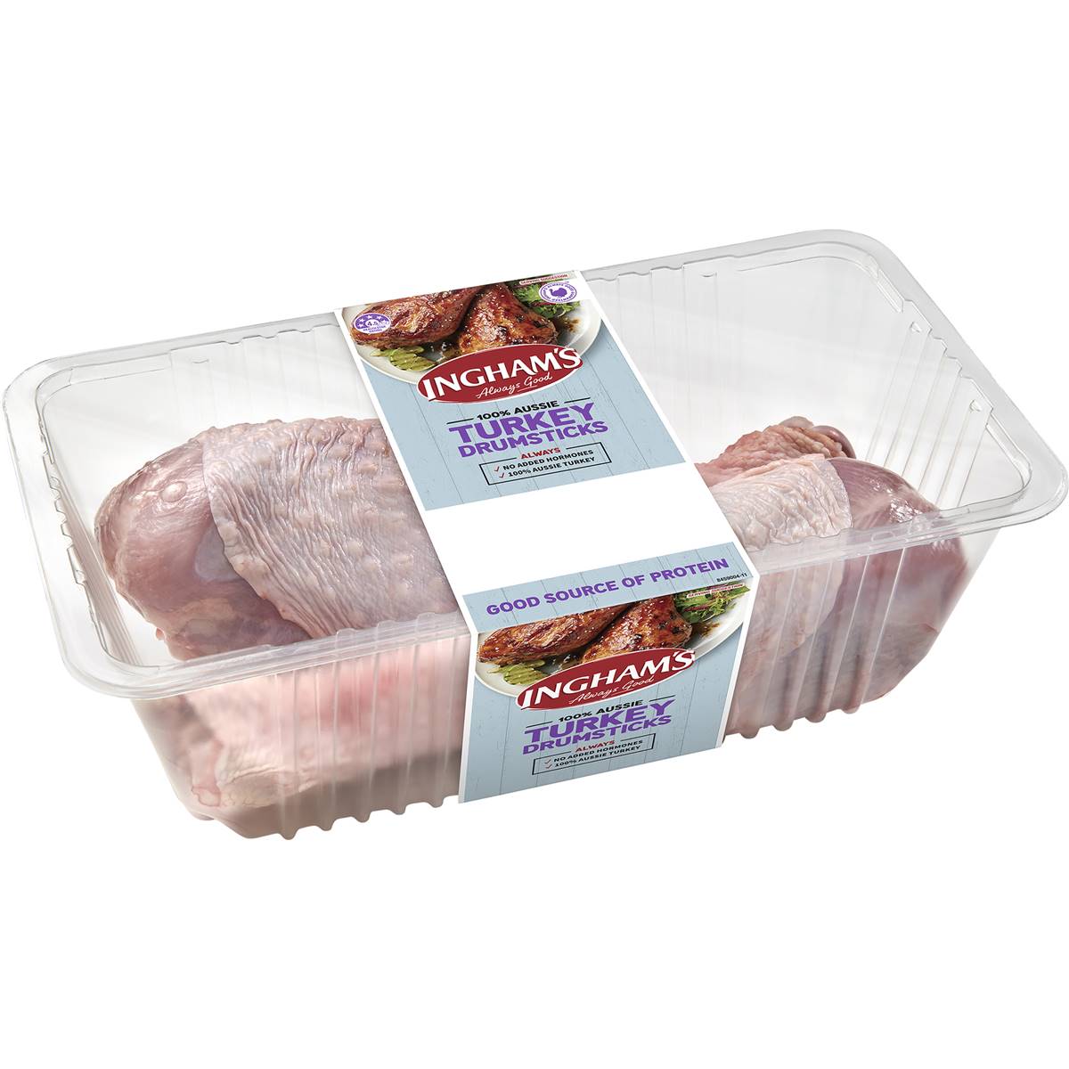 Calories in Ingham's Turkey Drumsticks calcount