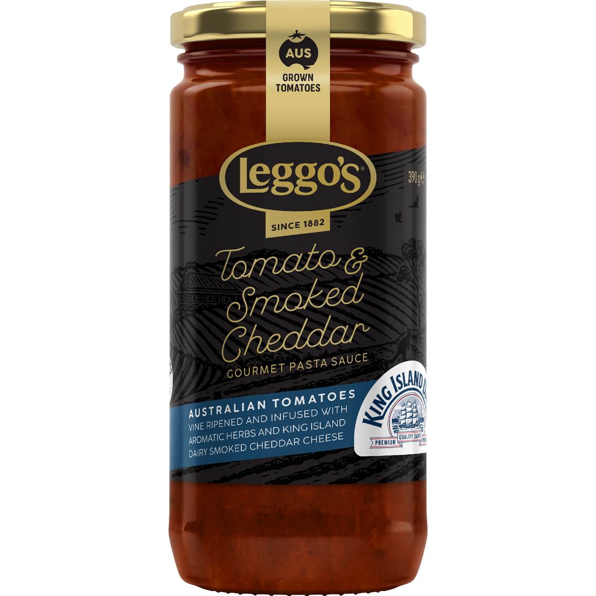 Calories in King Island Smoked Cheddar Cheese calcount