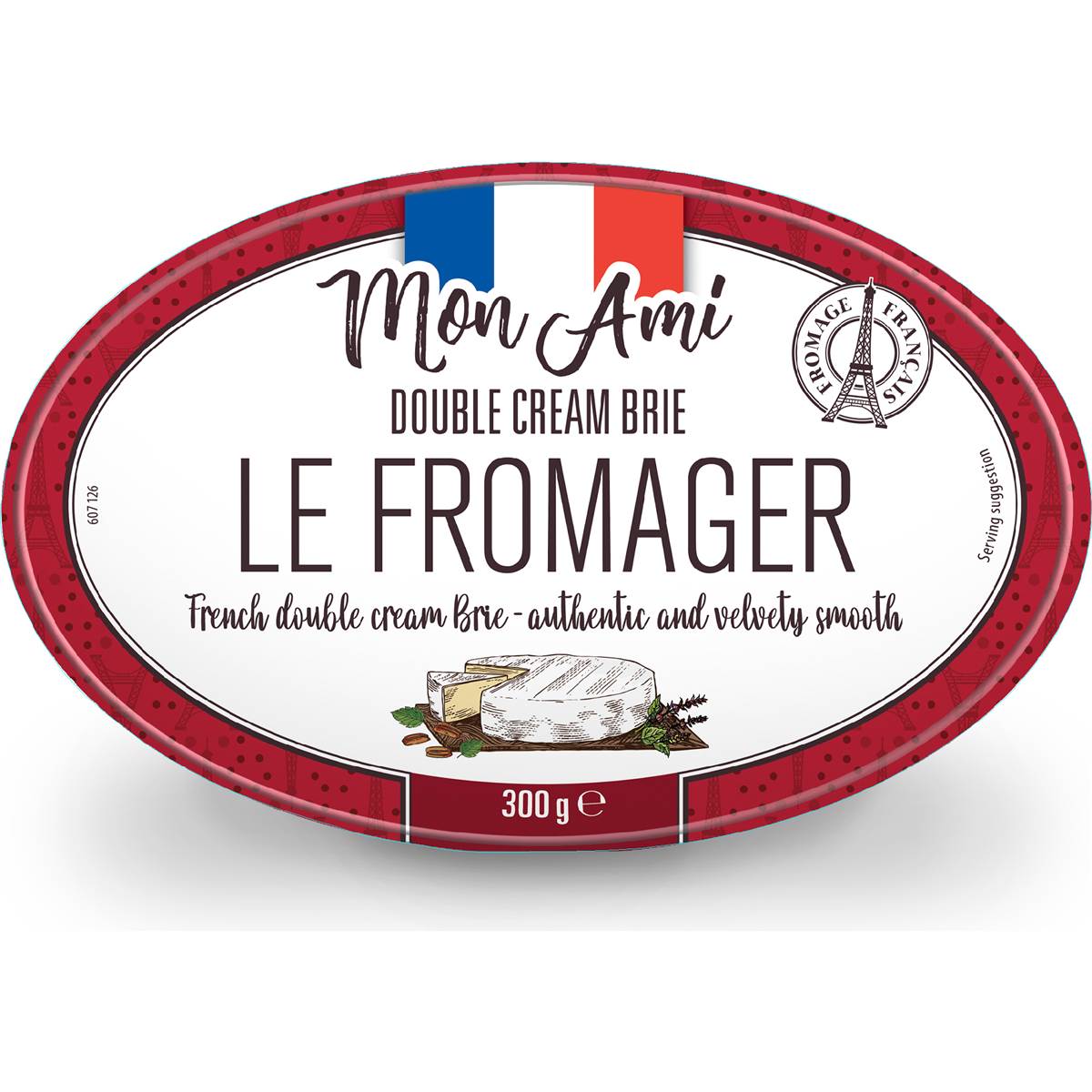 Calories in Mon Ami French Camembert Cheese calcount