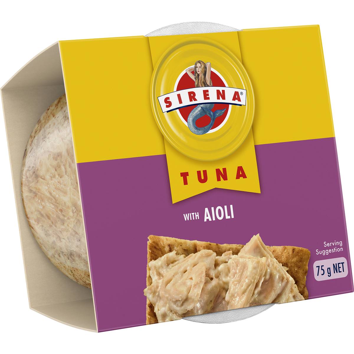 Calories in Sirena Snacking Tuna Aioli calcount