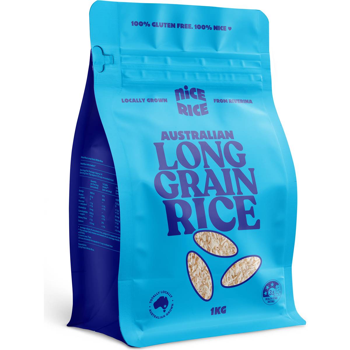 Calories in Nice Rice Medium Grain Rice calcount
