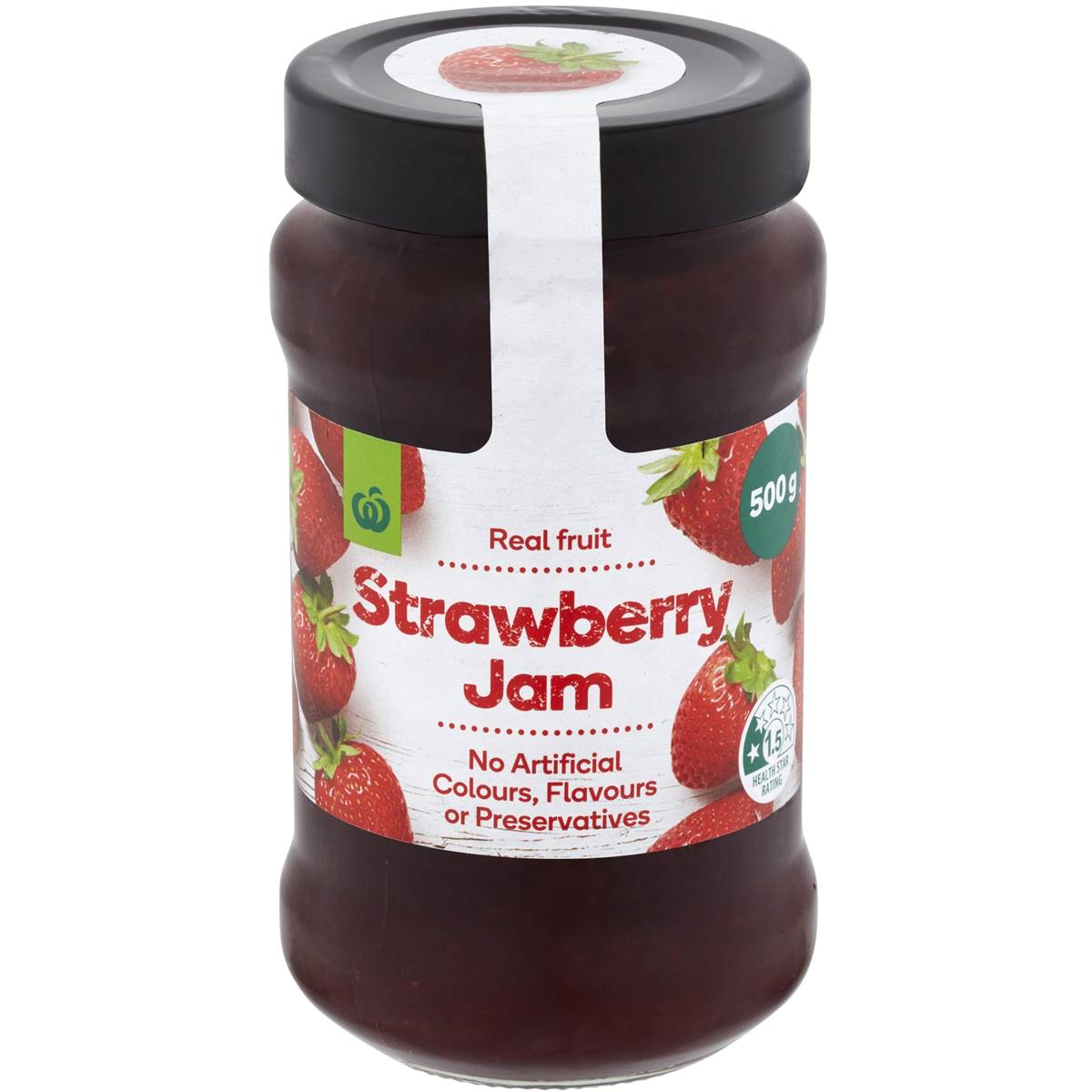 Calories in Woolworths Strawberry Jam calcount