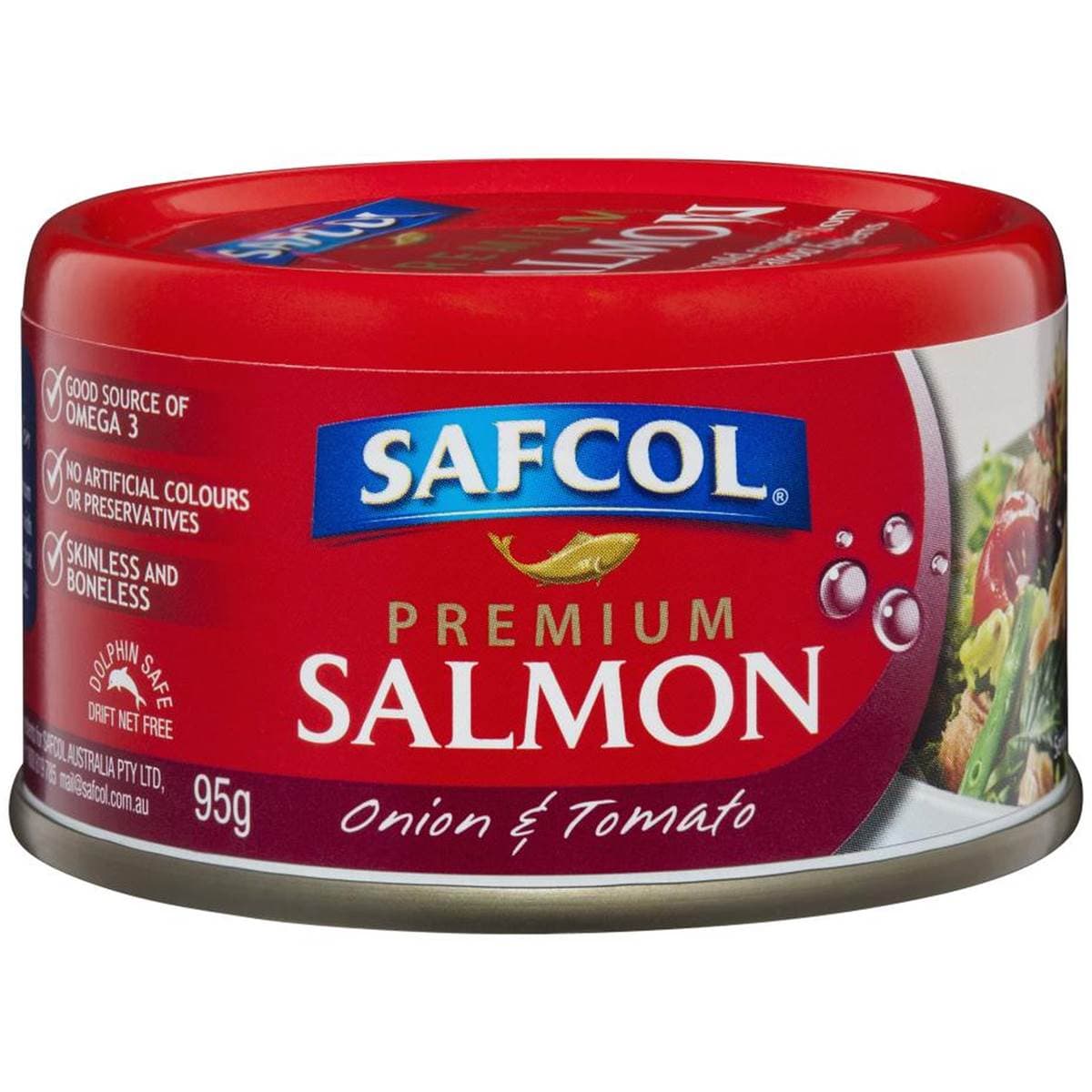 Calories in Safcol Italian Herb and Tomato Salmon Ready Meal