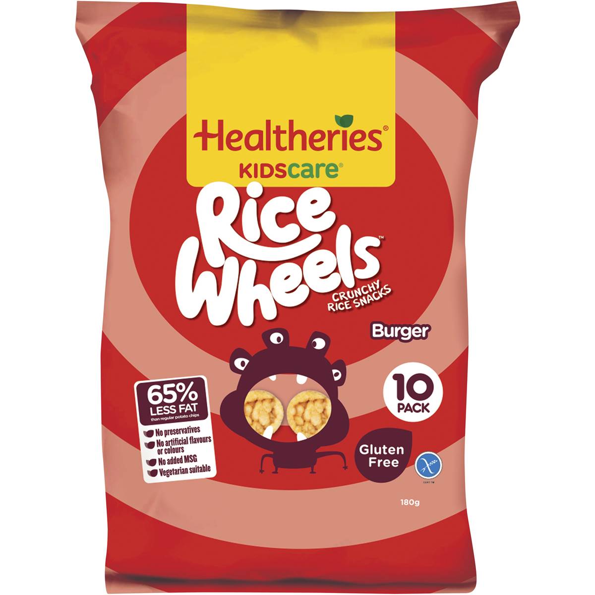 Calories in Healtheries Rice Wheels Chicken Calorie Counter Australia