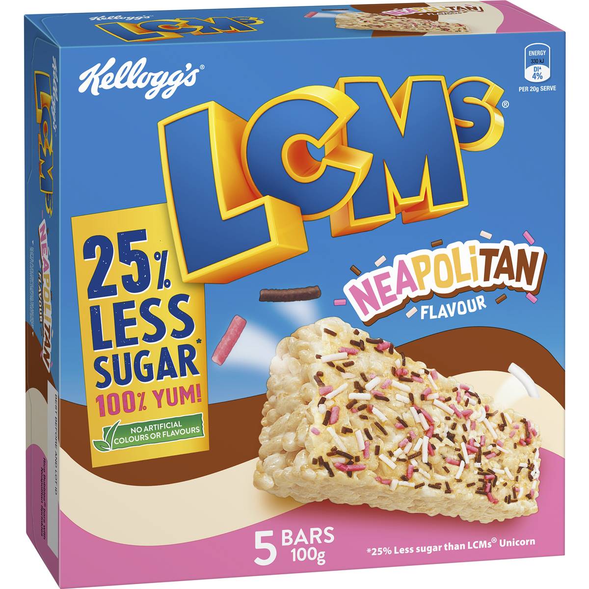 Calories in Kellogg's Lcm's Variety Pack calcount