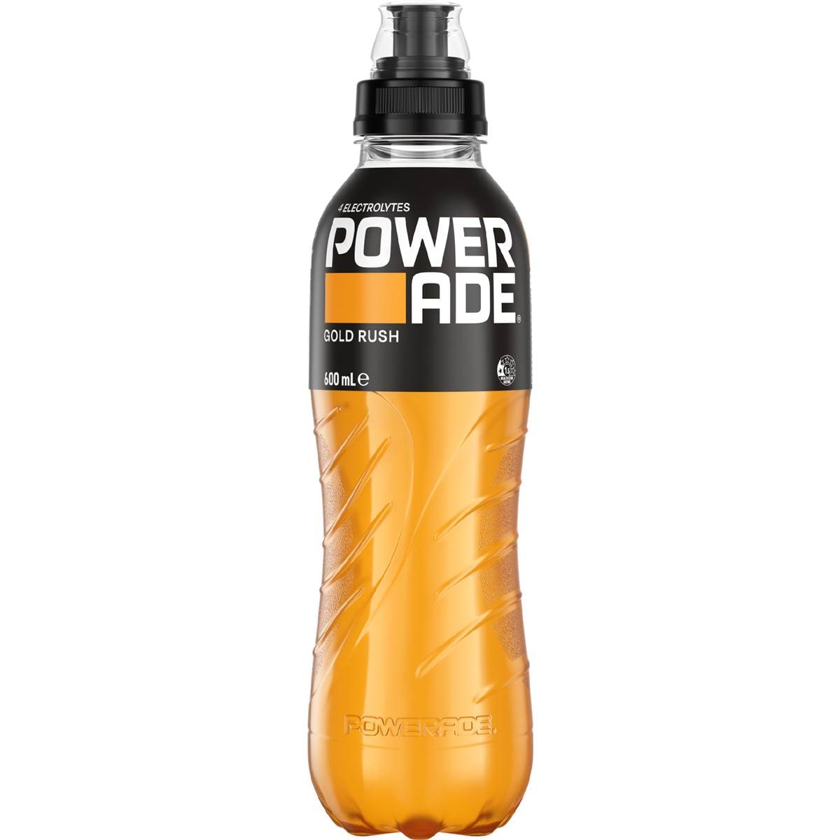 Calories in Powerade Gold Rush Flo Cap calcount