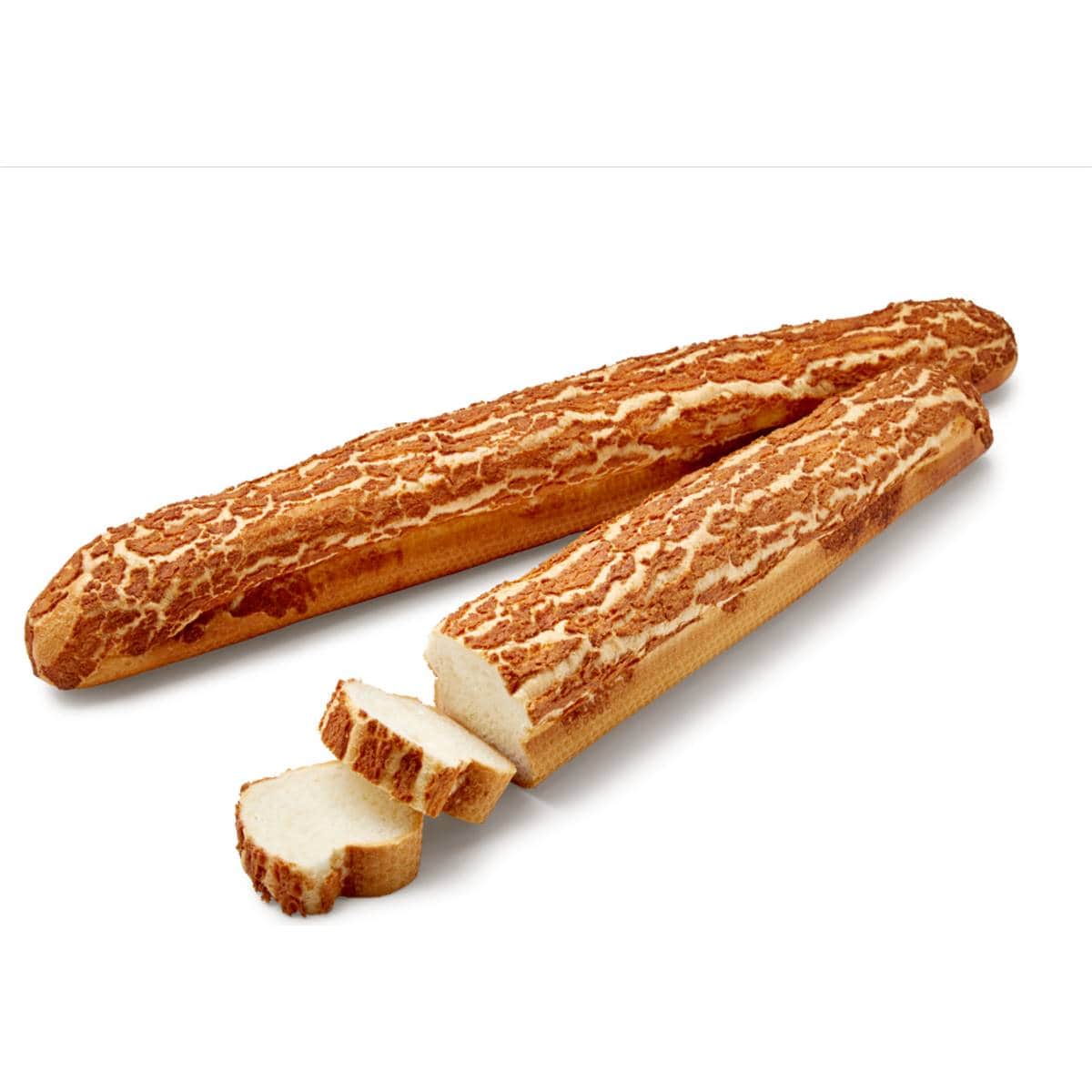 Calories in Woolworths Tiger Crusty Baguette calcount