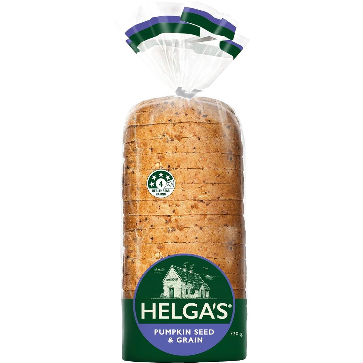 Calories in Helga's Pumpkin Seed And Grain calcount