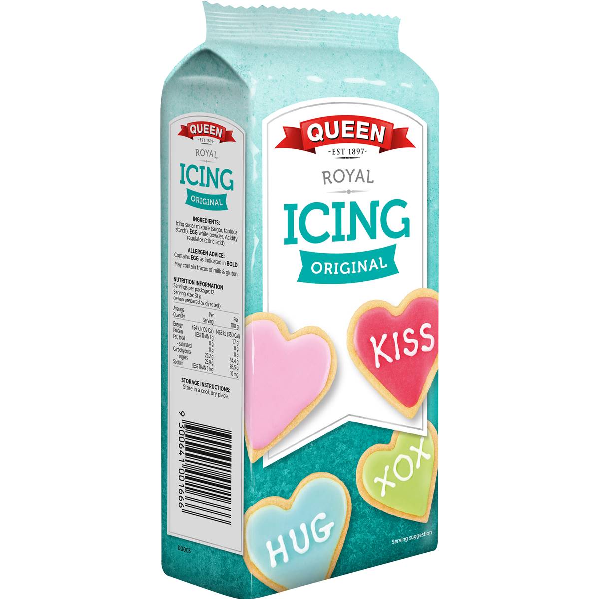 Calories in Queen Frosting Royal Icing calcount