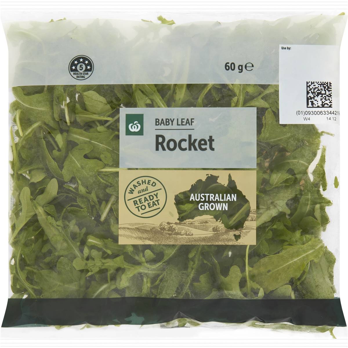 Calories in Woolworths Baby Rocket calcount