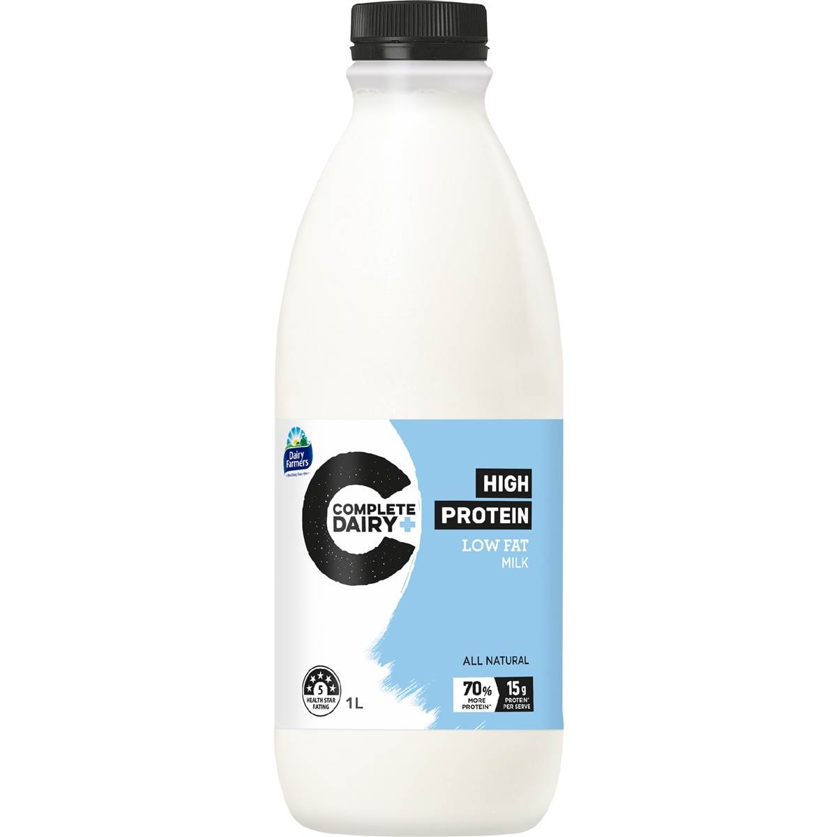 Calories in The Complete Dairy Light Milk High Protein calcount