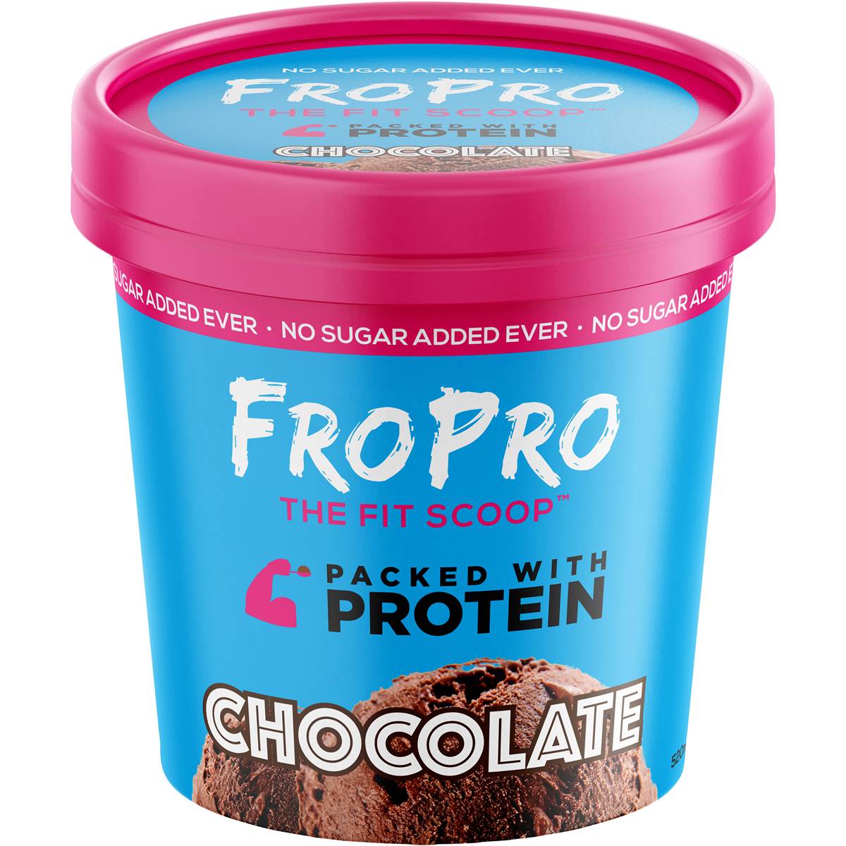 Calories in Fropro Chocolate Ice Cream Tub calcount