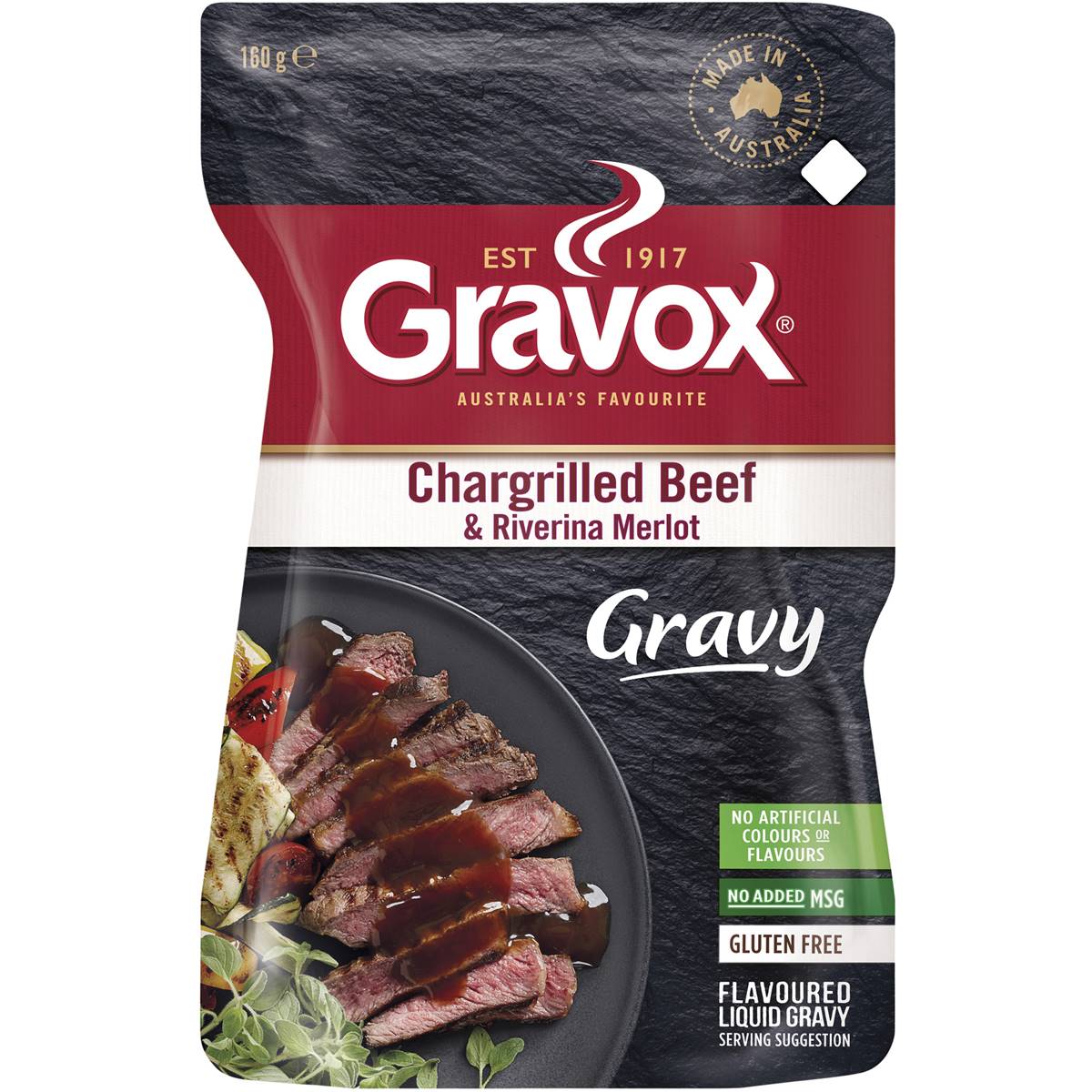 Calories in Gravox Gravy Chargrilled Beef & Merlot calcount