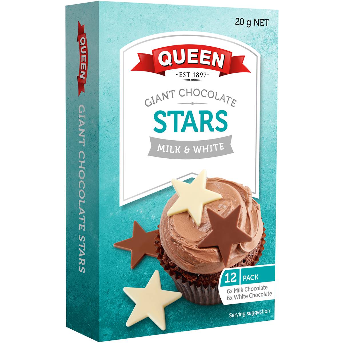 Calories in Dr. Oetker Edible Decorations Giant Chocolate Stars calcount