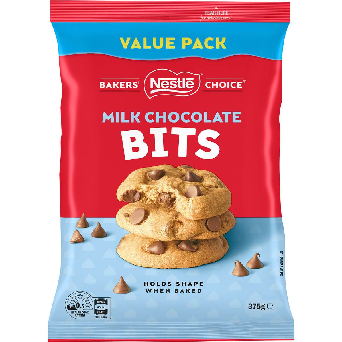 Calories in Nestle Bakers' Choice Dark Chocolate Bits Calorie Counter ...