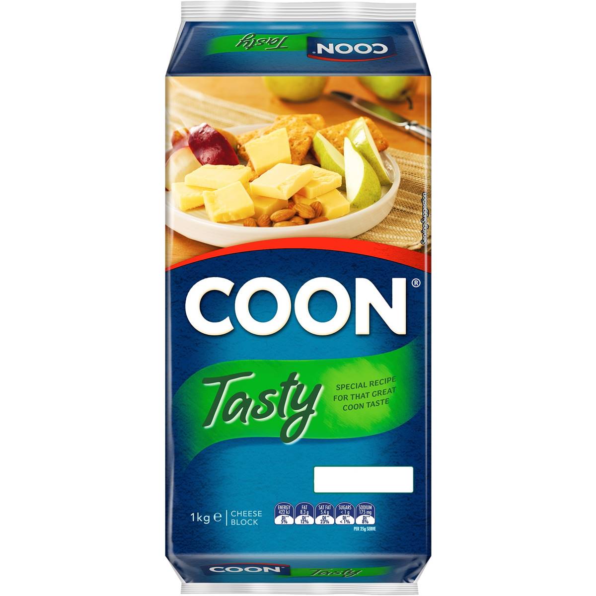 Calories in Coon Tasty Cheese Slices 24 pack calcount