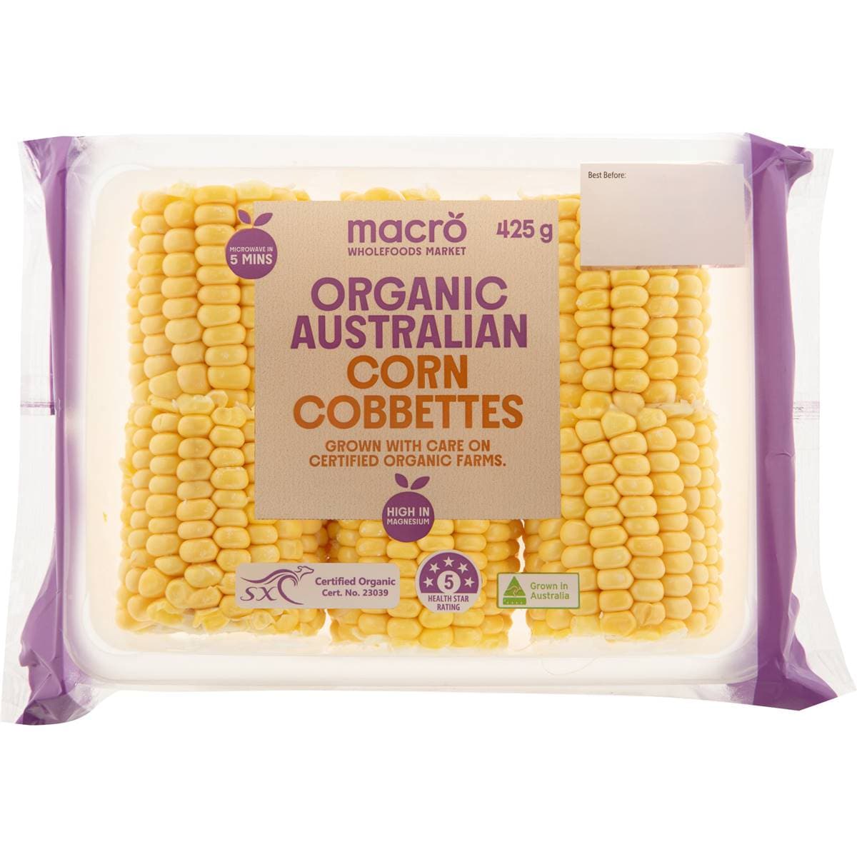 Calories in McCain Super Juicy Corn Cobettes Calorie Counter Australia