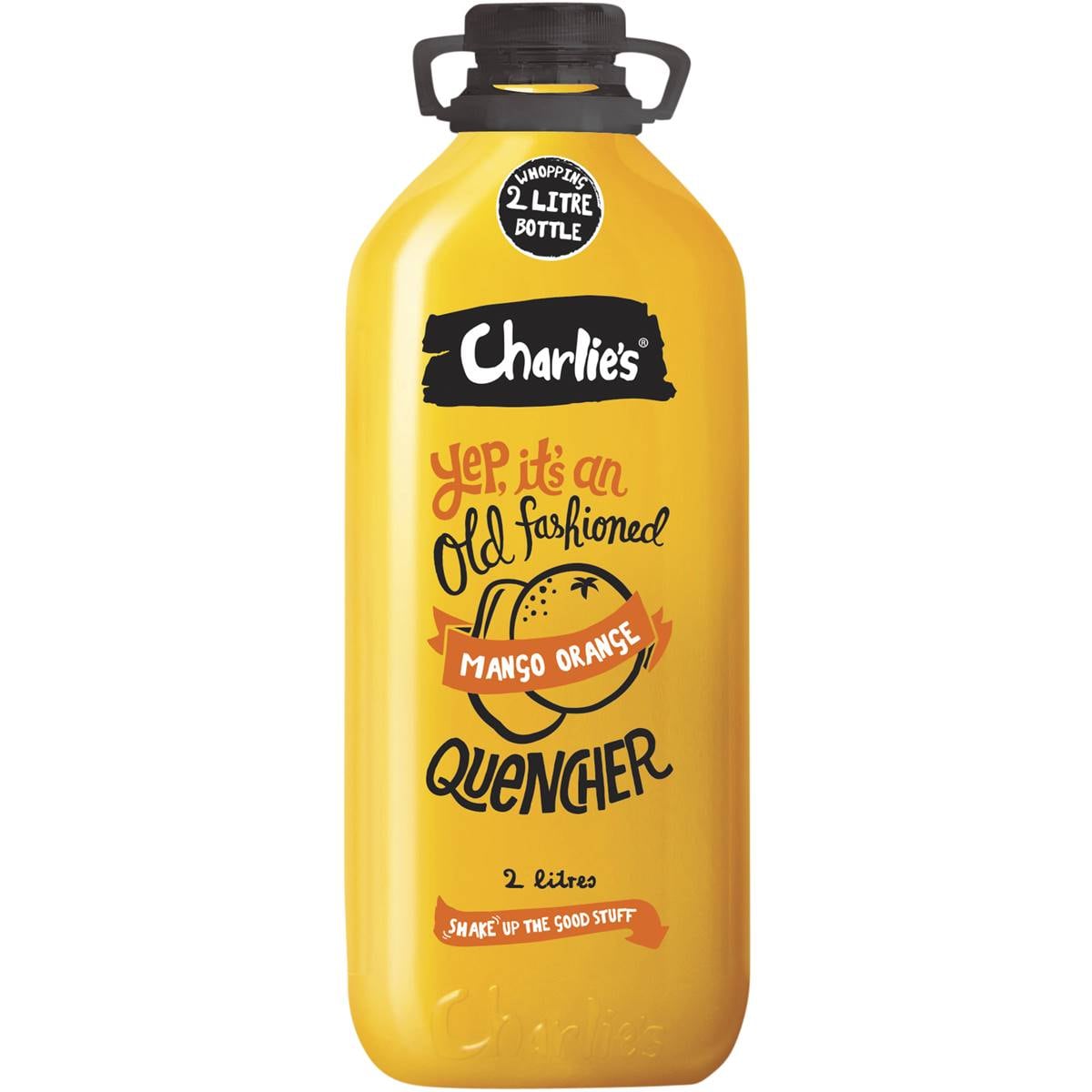 Calories in Charlie's Orange & Mango Quencher Fresh Juice calcount