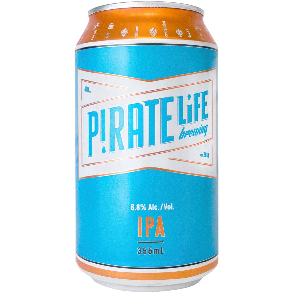 Calories in Pirate Life Brewing Ipa Cans calcount