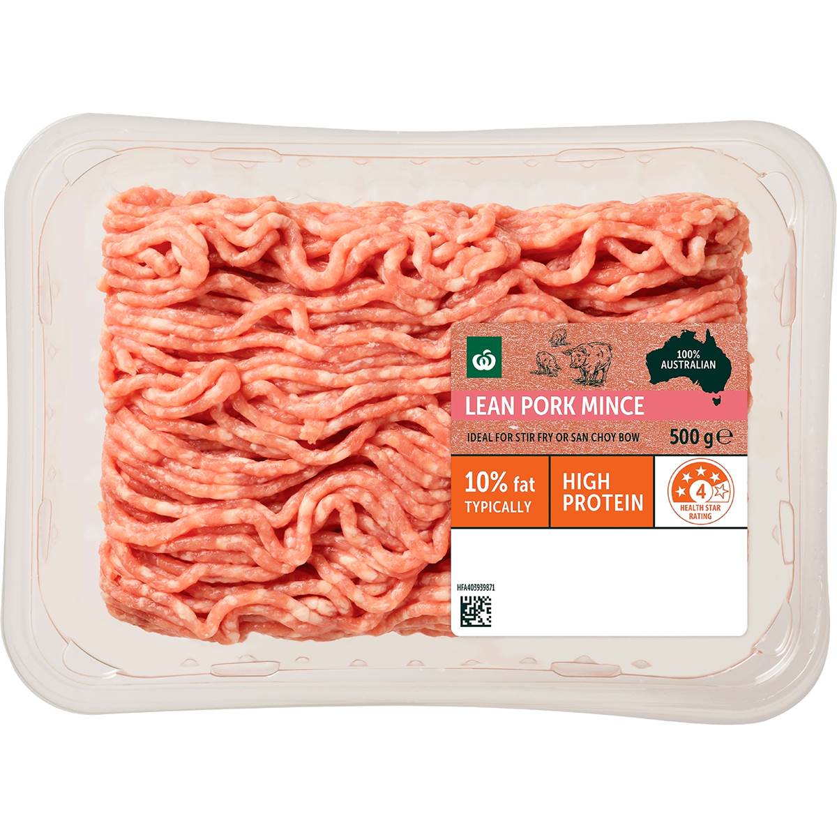 160 calories in Woolworths Lean Pork Mince (100g) calcount