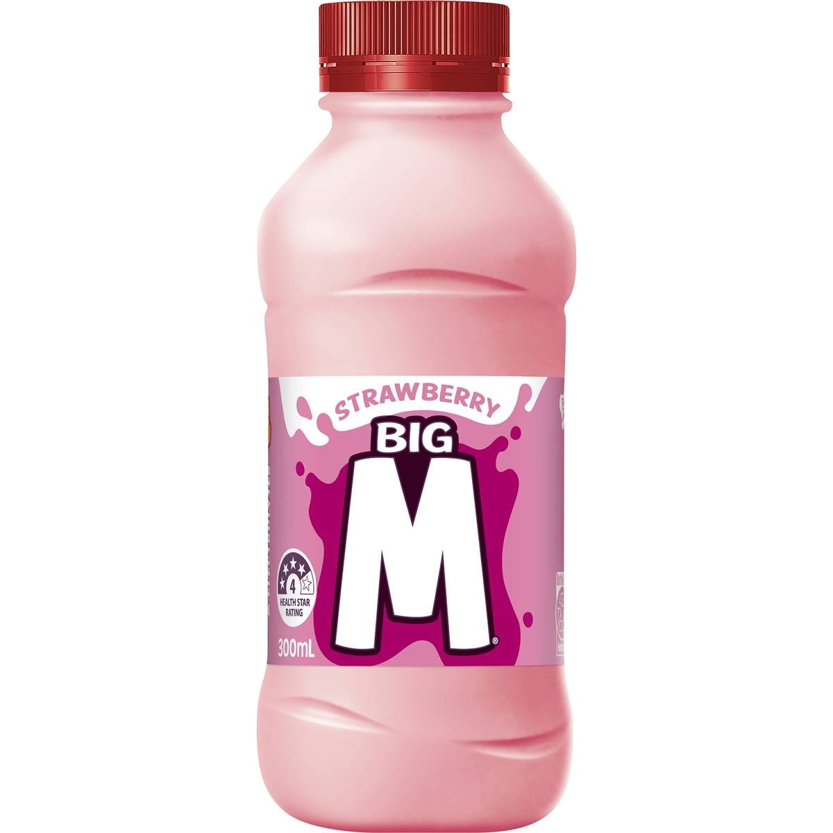 Calories in Big M Flavoured Milk Strawberry calcount