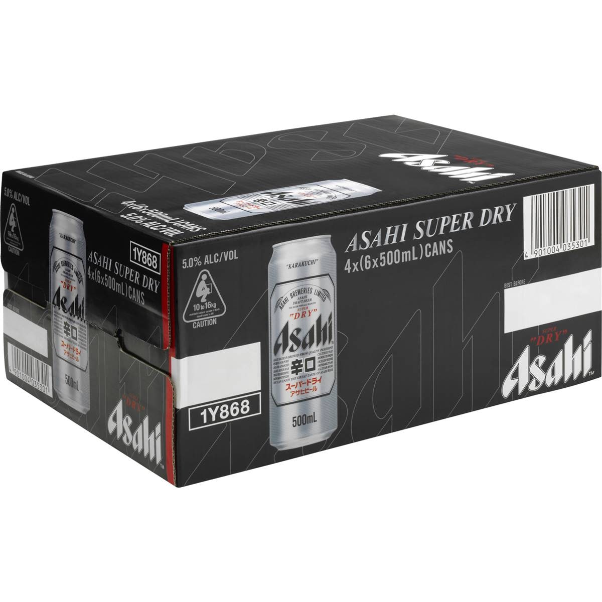 Calories in Asahi Super Dry Lager Cans calcount