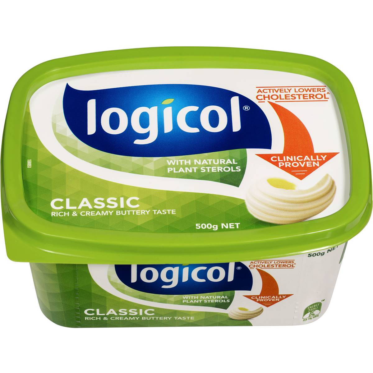 Calories in Logicol Classic Rich & Creamy Spread calcount