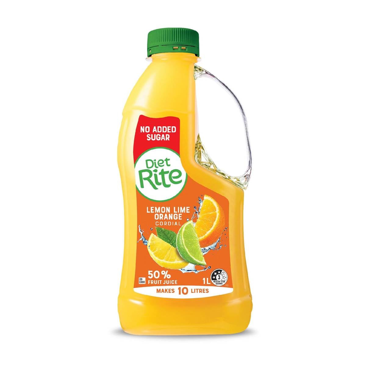 Calories in Diet Rite Lemon Lime Orange calcount