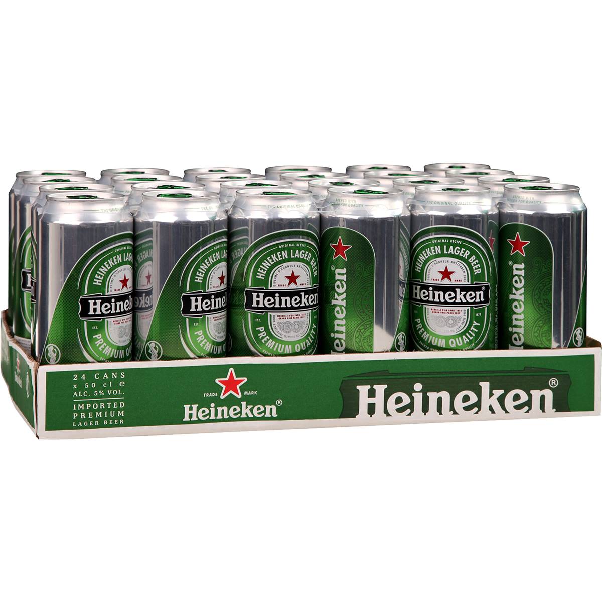 Calories in Heineken Premium Lager Cans calcount
