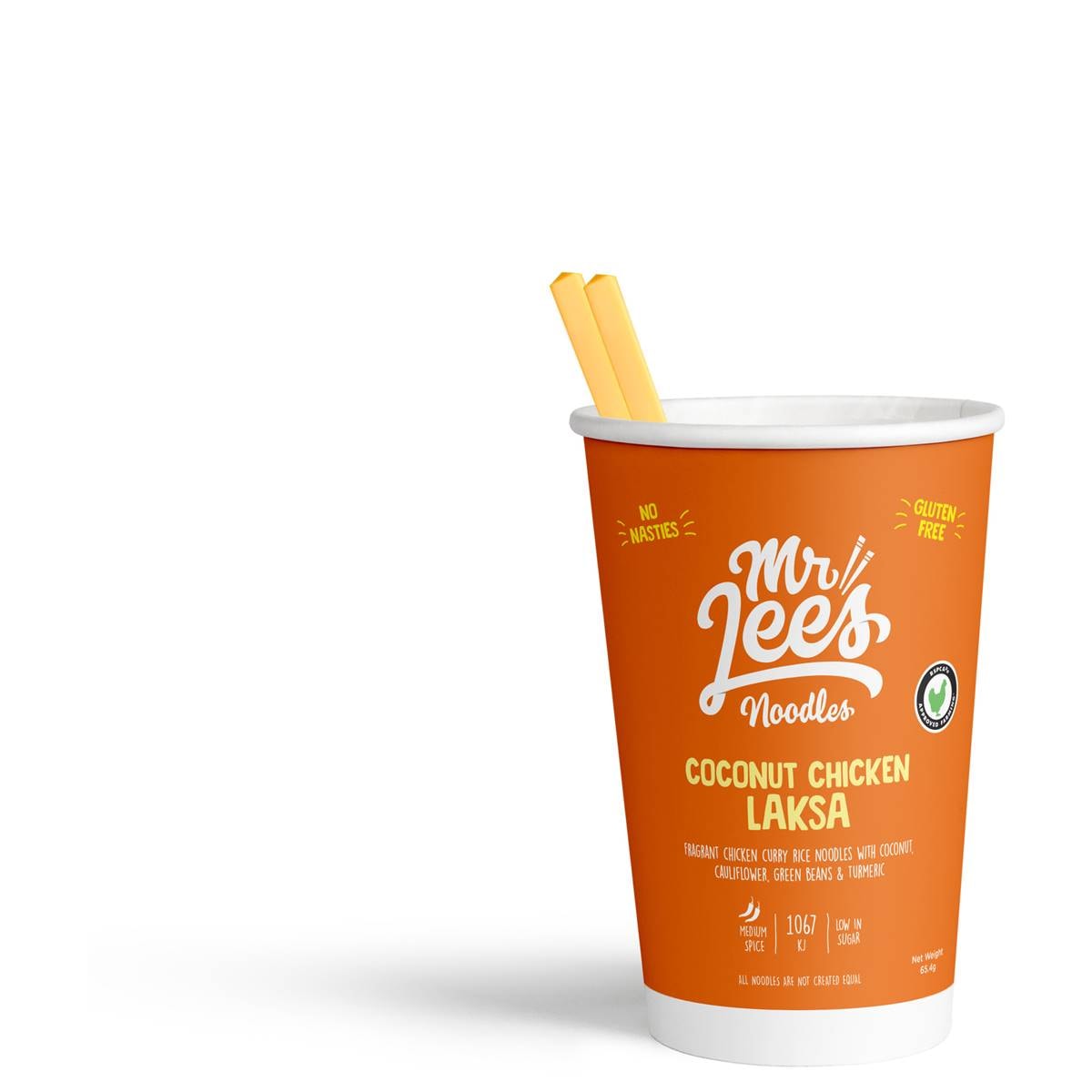 Calories in Mr Lee's Noodles Coconut Chicken Laksa Calorie Counter ...