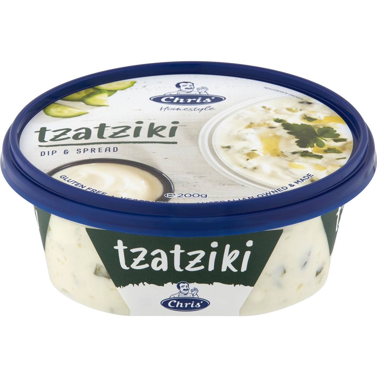 Calories in Chris Tzatziki Dip calcount
