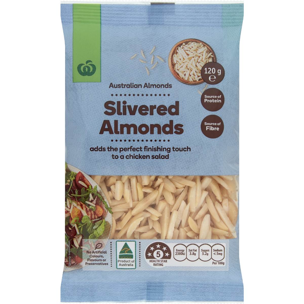 Coles Slivered Almond