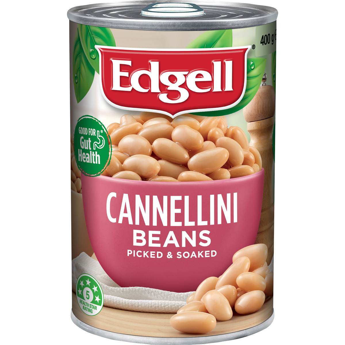 Calories in Edgell Cannellini Beans, drained calcount