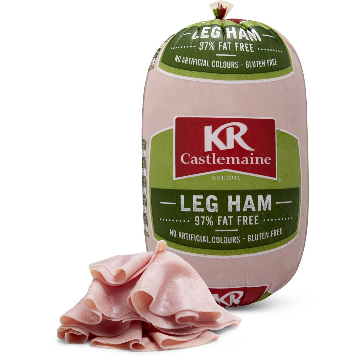 Calories in KR Castlemaine Free Range Leg Ham calcount