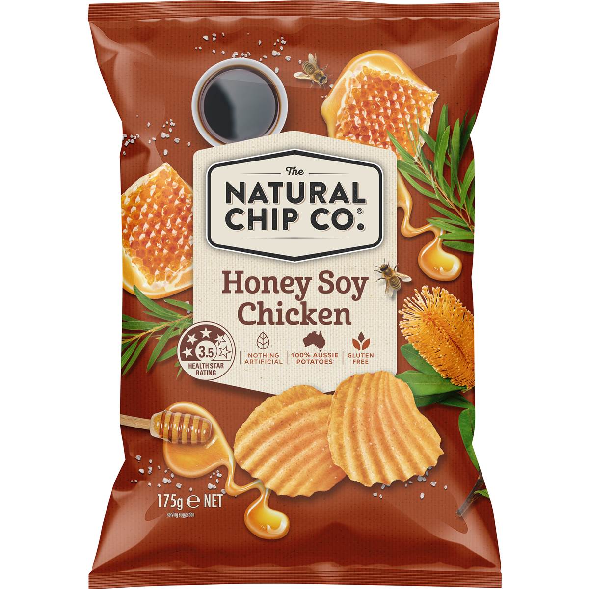 Natural Chip Co. Honey Soy Chicken Potato Chips