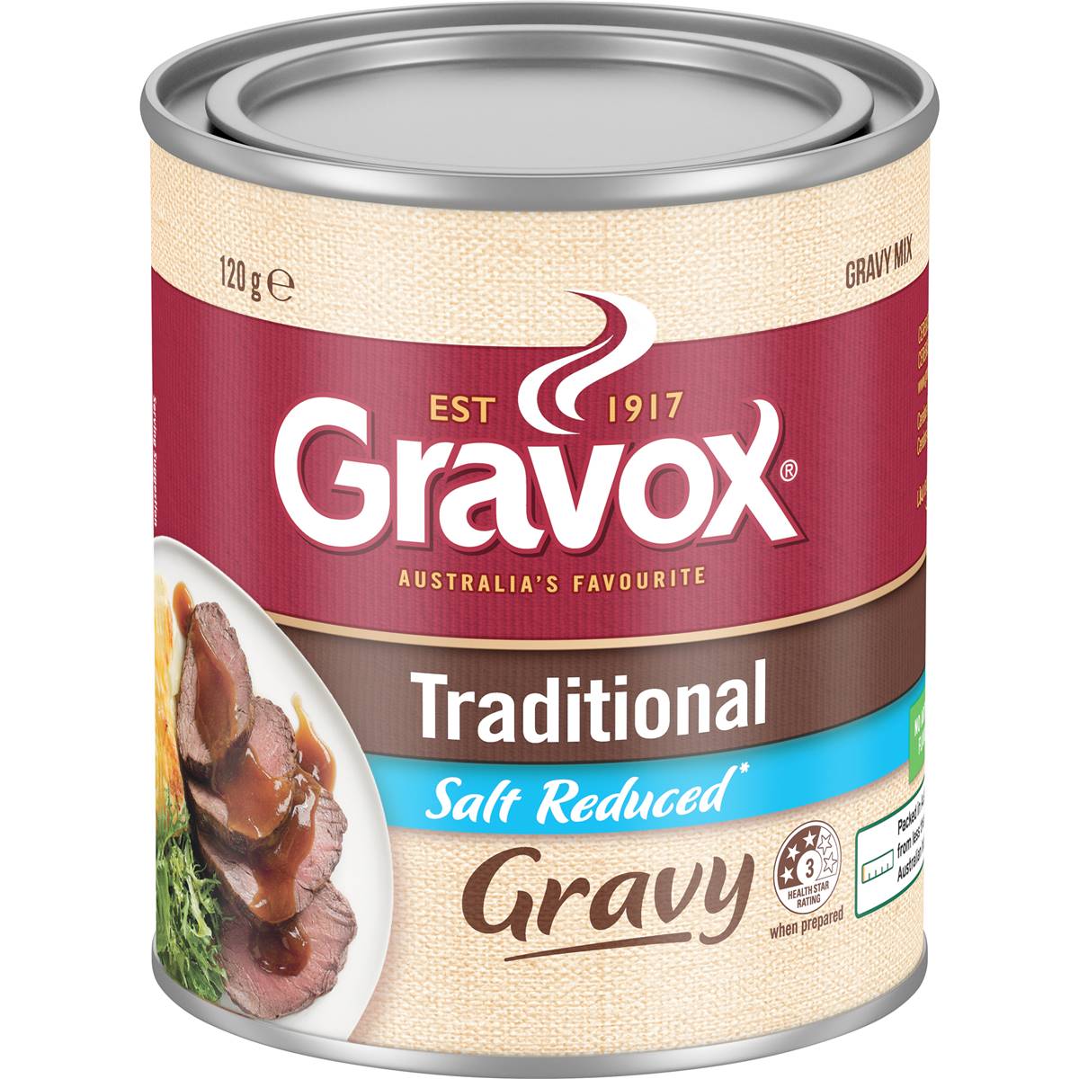 Calories in Gravox Gravy Mix Traditional Reduced Salt calcount