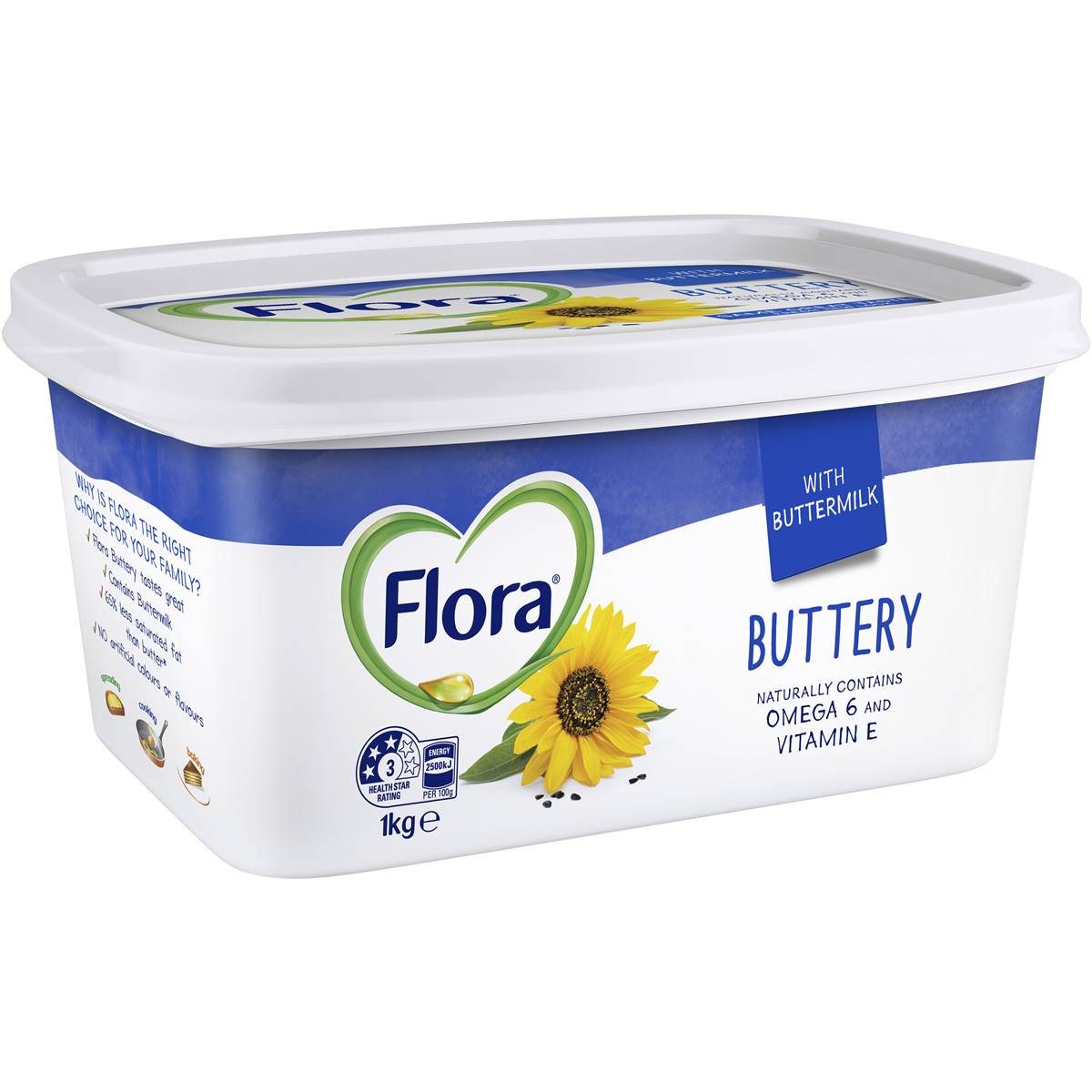 Calories in Flora Buttery calcount