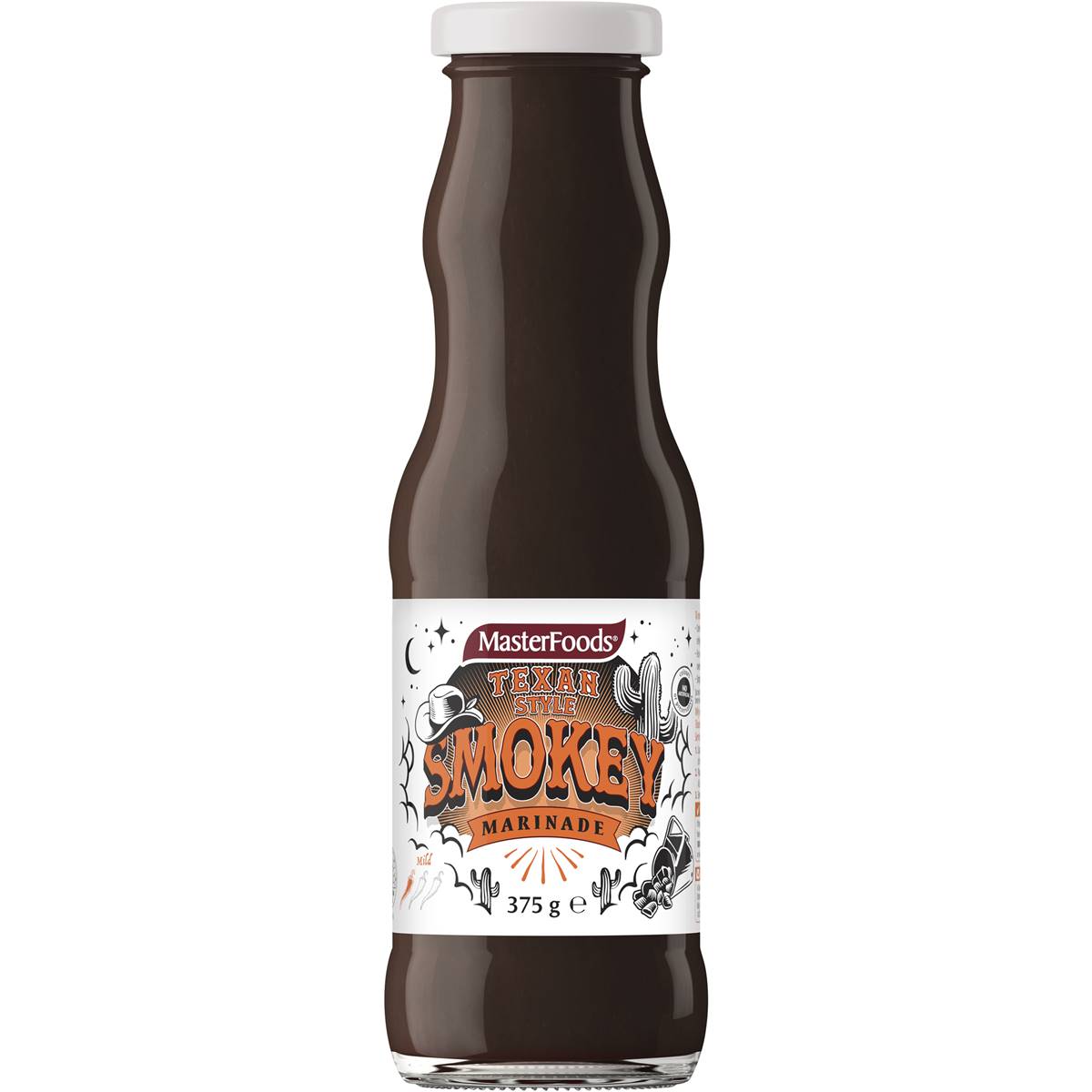 Calories in Masterfoods Texas Style Smokey Marinade calcount